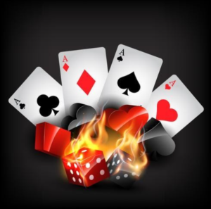 Art inspired by card games - Lives On